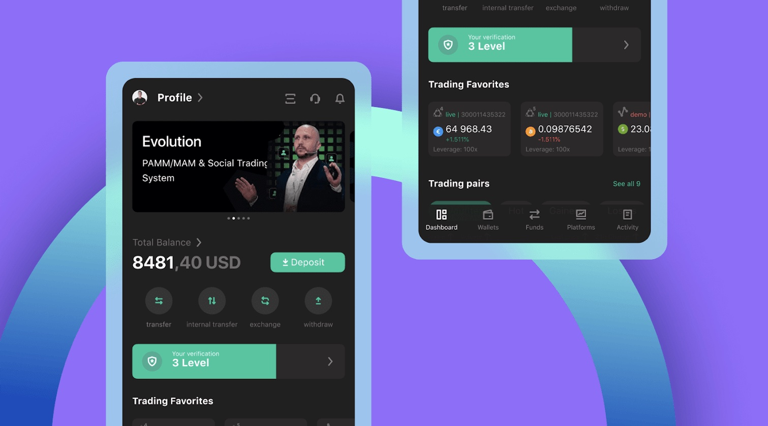 Advancing the B2Core iOS App: Intuitive Dashboard Released by B2Broker